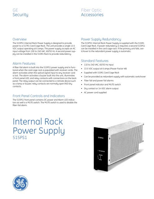 Ge Interlogix Fiber Options M/GE ISW SFP 01 PD | Lantronix