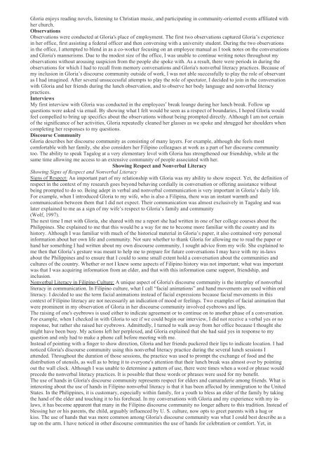 information that is under