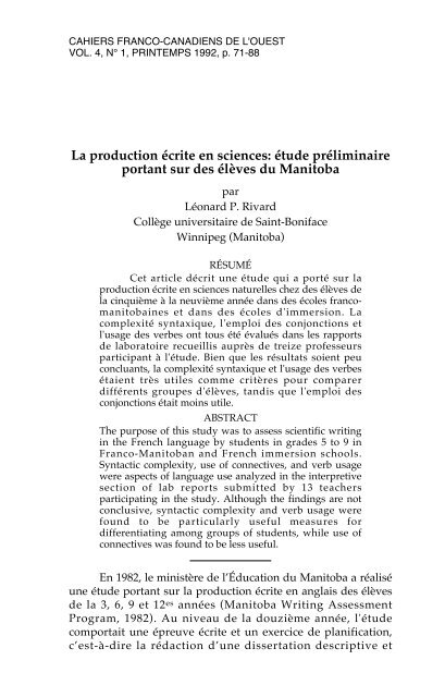 Rédaction Darticle En Anglais