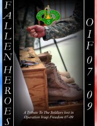 blocking & bracing - Fort Carson - U.S. Army