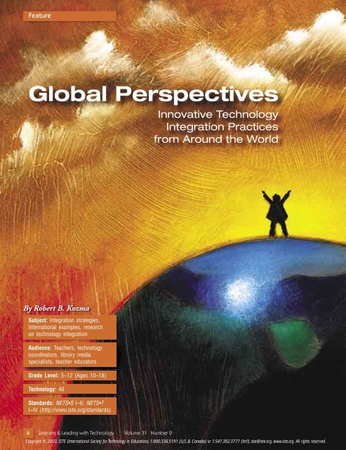 Global perspectives: innovative technology integration practices ...