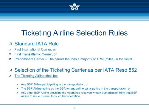 Validating Carrier = Tick