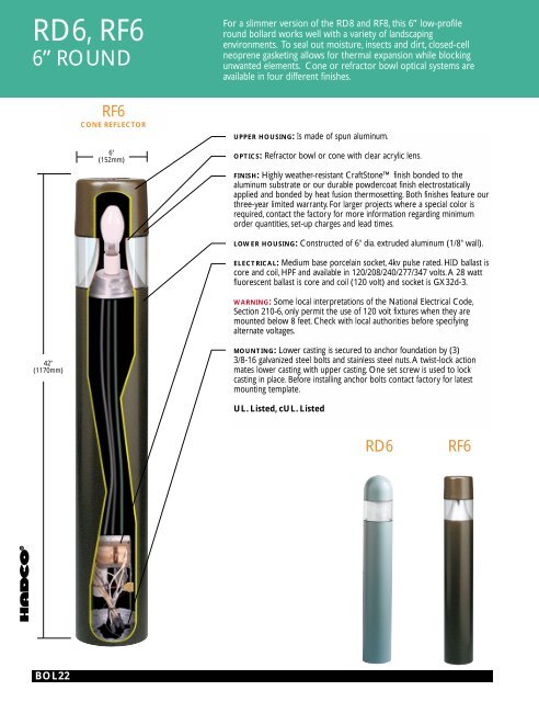 RD6, RF6 - Lighting Resource