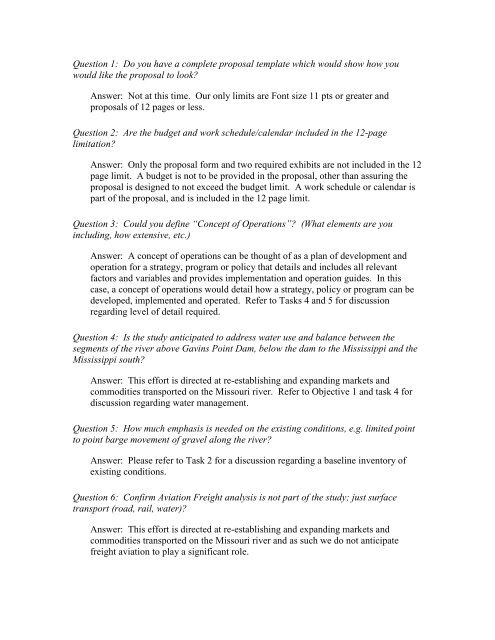 Policy Proposal Template