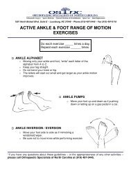 Self-Range of Motion Exercises for Shoulders, Arms, Wrists, Fingers