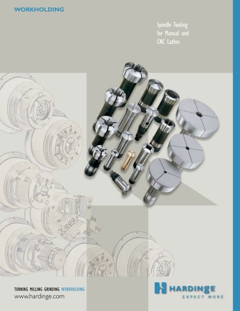 Hardinge Spindle Tooling for CNC and Manual Lathes