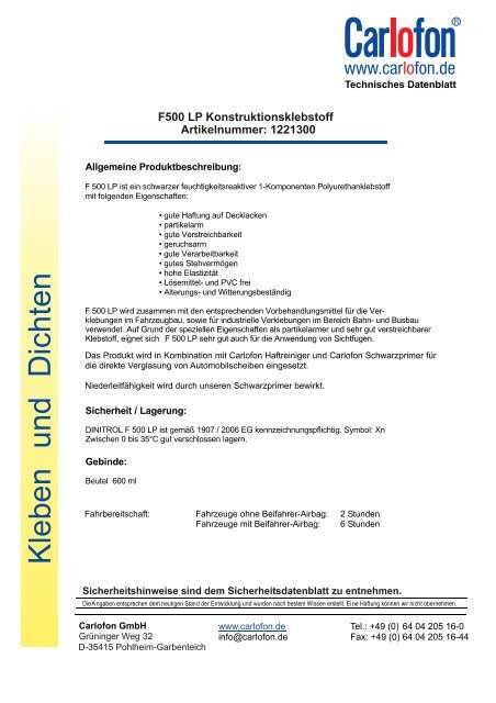 1221300 F500 LP Bus Truck Train - Carlofon