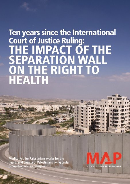 the-impact-of-the-separation-wall-on-the-right-to-health-----map