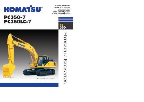 PC350-7 PC350LC-7 - Komatsu