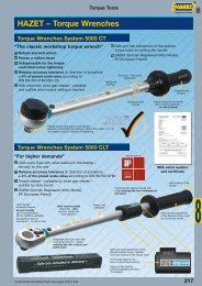 RSL™ SERIES TORQUE WRENCHES - Hydratight