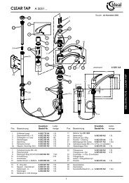 Montageanleitung (Baujahr 1984-1997) - Ideal Standard