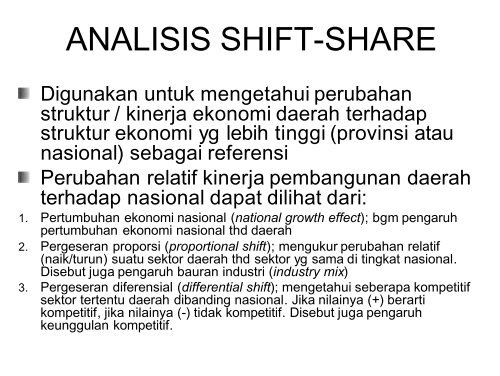 Analisis Shift-Share & LQ.pdf - Kumoro.staff.ugm.ac.id