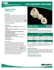 CalBond® Gold - Industrial Insulation Group, LLC