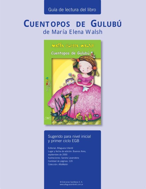 Cuentopos de GulubÃº - Alfaguara Infantil