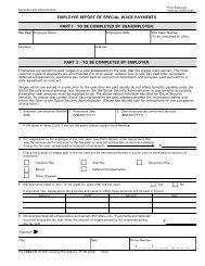 Form SSA-1696-U4 (05-2008) - Social Security