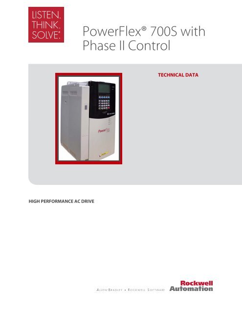 PowerFlex® 700S with Phase II Control