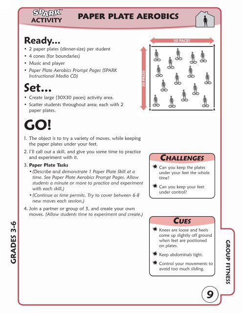 Paper Plate Aerobics