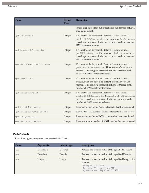 Reference Apex reference-apex