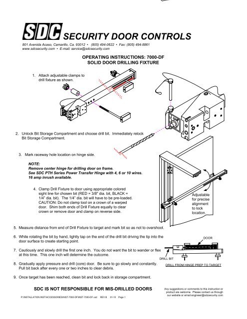 SDC Security Door Controls