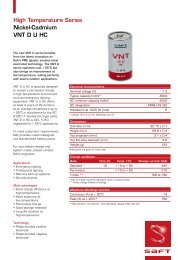 Batteries Materials Safety Data Sheet (PDF) - Cell Pack Solutions