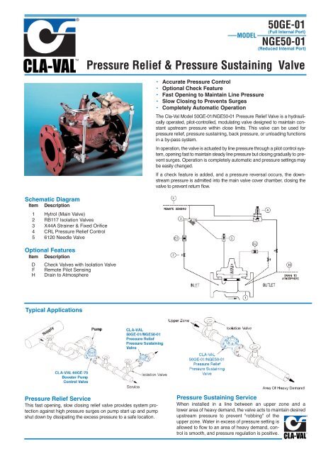 Datasheet - Cla-Val UK