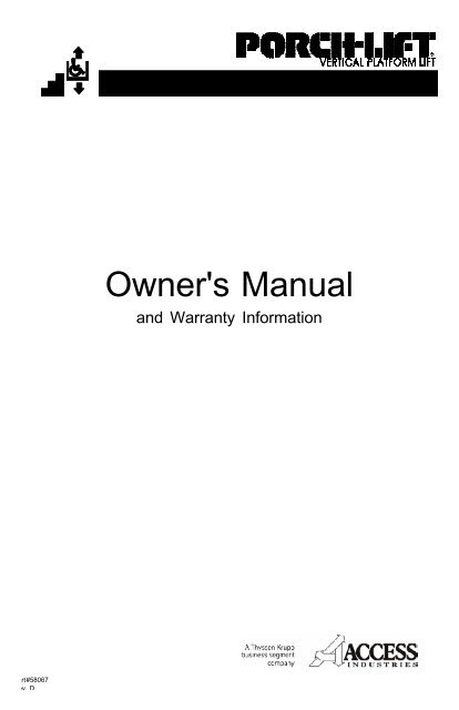 + Download - ThyssenKrupp Access