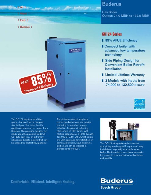 GC124 Series - Buderus