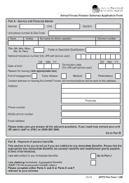 Form 8 - Preserved Pension Claim doc PDF - Ministry of Defence