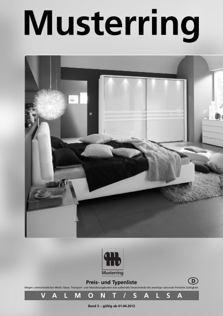 VALMONT / SALSA Musterring - Möbel Rulfs
