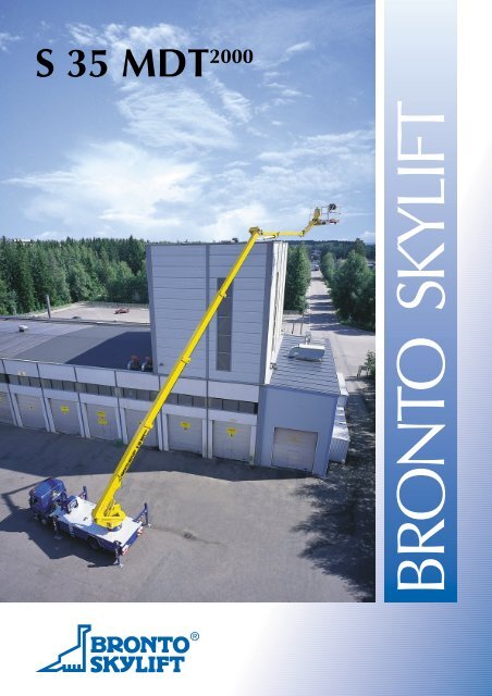 Bronto skylift S35 MDT - Facelift