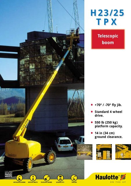 Haulotte H23TPX - Facelift