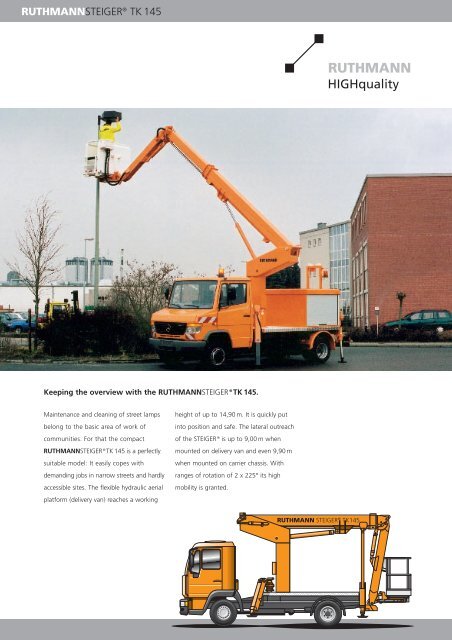 Ruthmann TK145 - Facelift