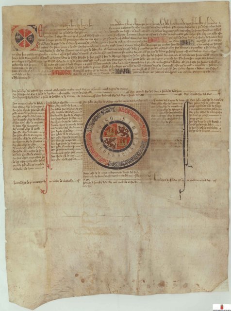 Privilegio rodado de Alfonso XI concediendo el lugar de Librilla y ...