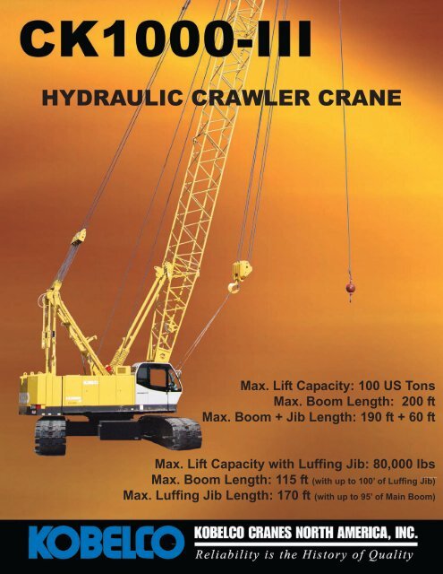 Kobelco-CK1000-3-Spec - Rawalwasia