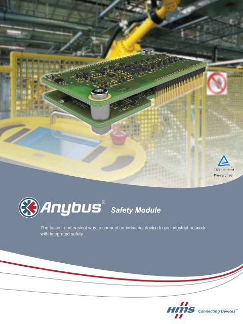 Safety Module - HMS Industrial Networks GmbH Safety Module - HMS Industrial Networks GmbH