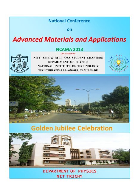 NCAMA-2013 Proceedings
