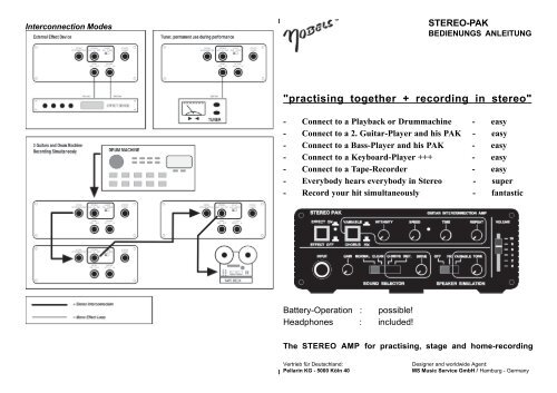 Stereo Pak - Stickist.com