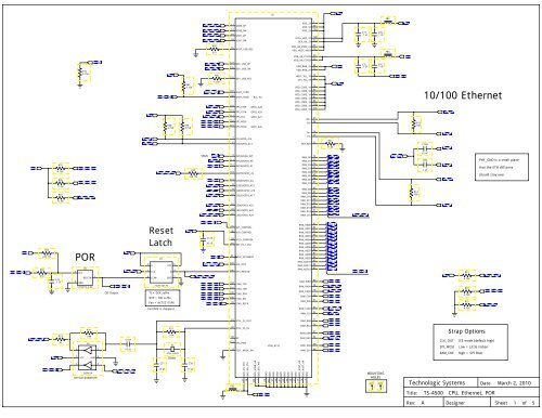 TS-4500 Schematic Revision A - Technologic Systems