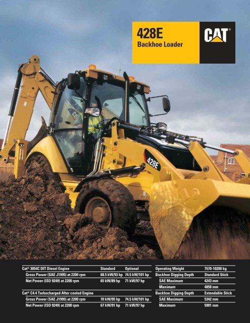 Caterpillar 428 Serie2 Backhoe Loader TrucksNL, 41% OFF