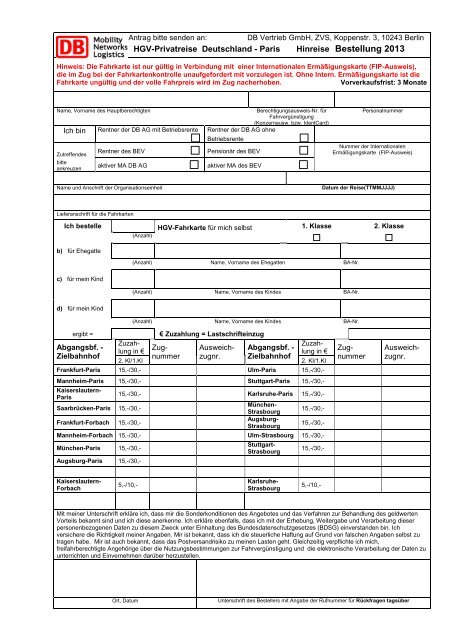DB Vertrieb GmbH, ZVS, Koppenstr - EVG OV Kempten