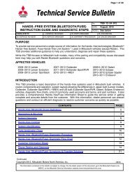 Technical Service Bulletin