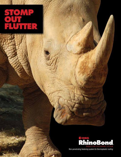 RhinoBond brochure from OMG Roofing Products - NFMT