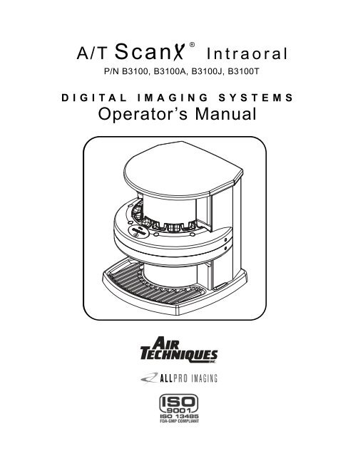 A/T ScanX Intraoral - Air Techniques, Inc.