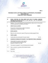SCM-Bid Documents SBD 6.1 PP Claim Form - ETDP Seta