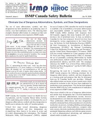 ISMP's List of Error-Prone Abbreviations, Symbols, and Dose ...