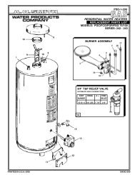pgc/fcg/fgr/fsg - A.O. Smith Water Heaters