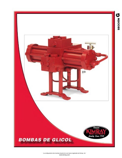 BOMBAS DE GLICOL - Home | Kimray Mobile - Kimray, Inc.