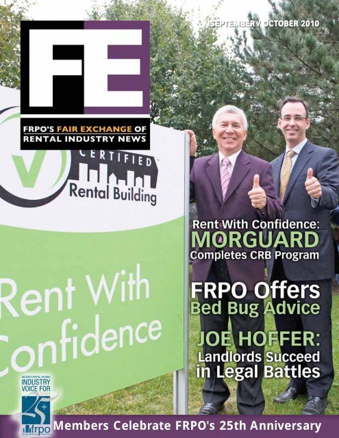 Members Celebrate FRPO's 25th Anniversary