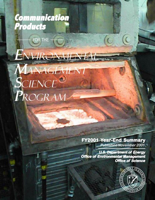 Communication - Climate and Environmental Sciences Division