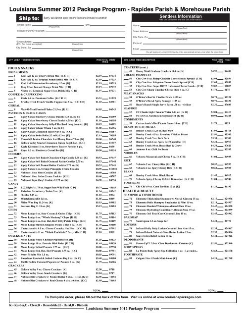 download order form - Access Securepak